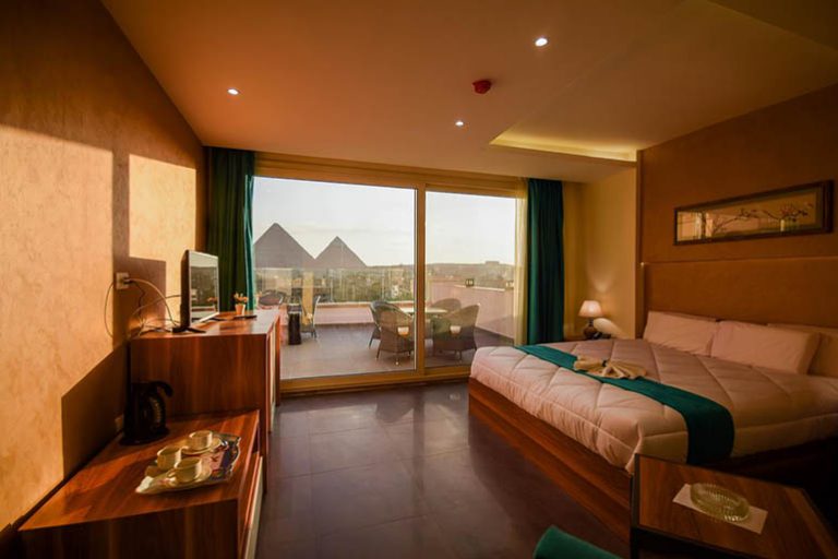Hoteles con vistas a las PIRÁMIDES de GIZA (Egipto)